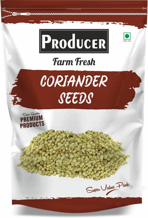 PRODUCER Coriander Seeds Whole, Sabut Dhaniya 1kg Price in India - Buy ...