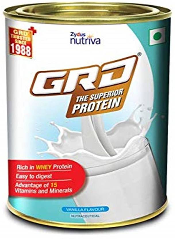 GRD Vanilla Whey protein powder/Supplement with Immuno Nutrients 200g ...