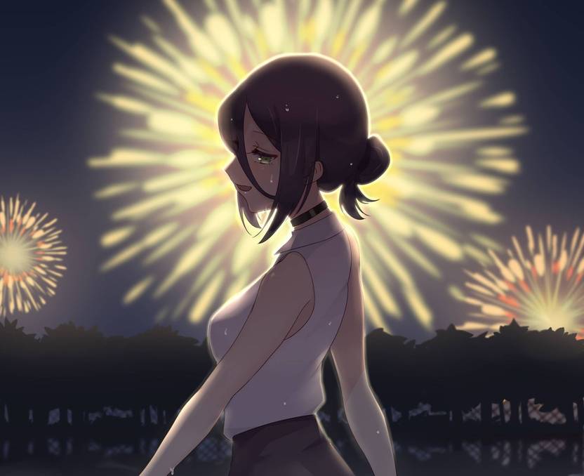 (Anime TV Series) Makima Matte Finish Poster Paper Print - Animation ...