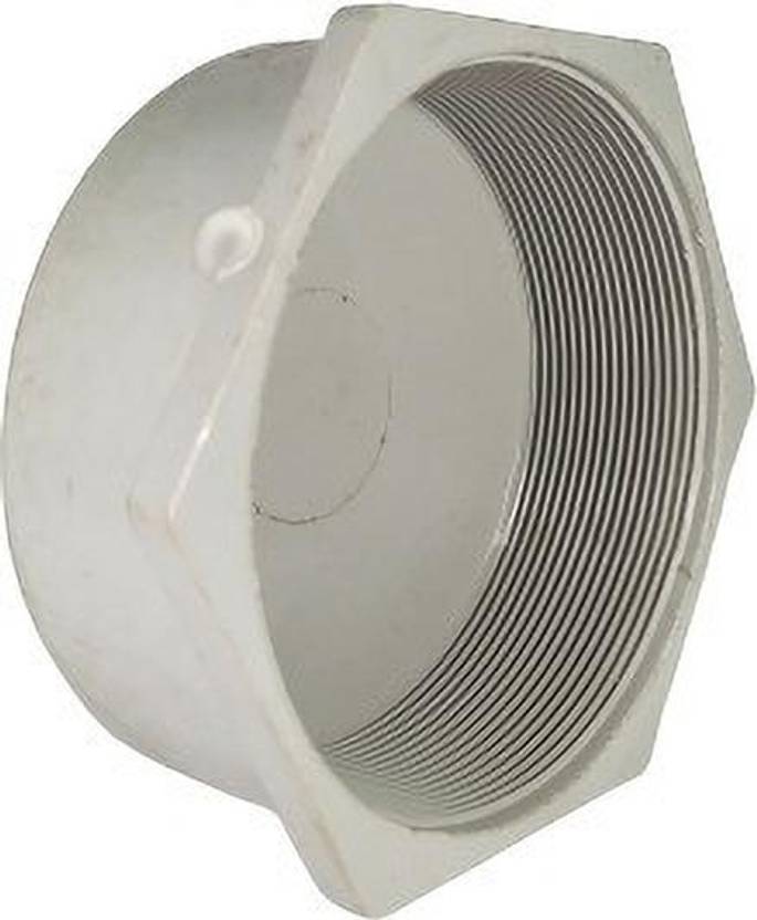 Sree Balaji Electricals Pvc End cap threaded 4 inch 110 mm 1-Way Cap ...