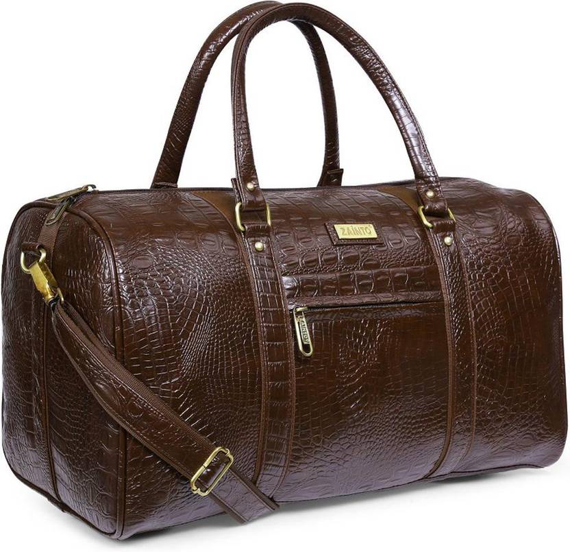 Zainto Unisex Crocodile Leatherette stylish 35 liter cabin bags for ...
