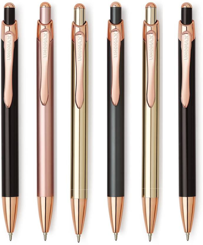 UNOMAX Excella Premium Metal Body Jet Ink Technology Ball Pen - Buy ...