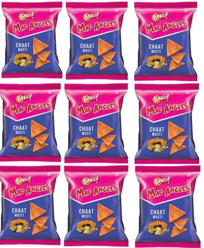Bingo Mad angle chaat masti Chips Price in India - Buy Bingo Mad angle ...