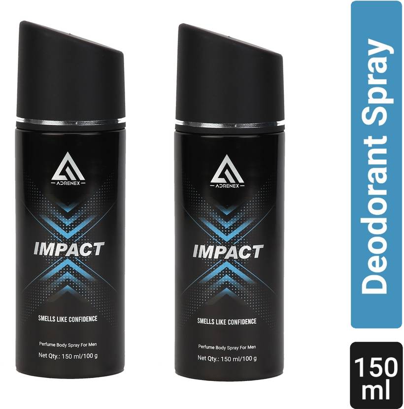 Adrenex Impact Deodorant Perfume Body Spray - For Men - Price in India ...