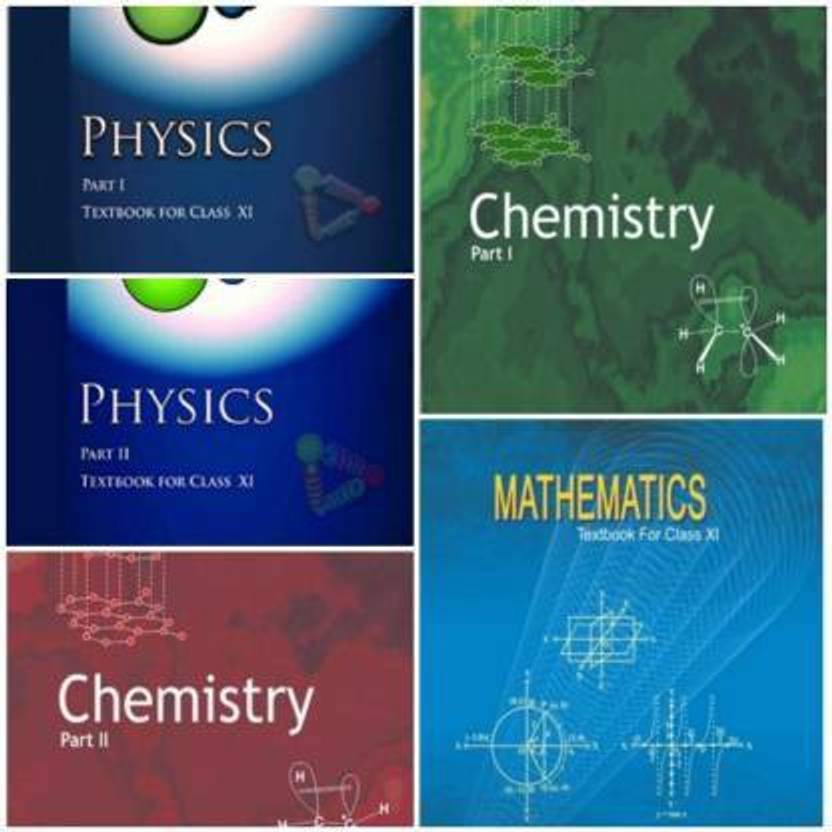 Ncert PCM Book 11th Class SeT, Physics Textbook Part1 And Part 2 ,Chemistry Textbook Part 1 And ...