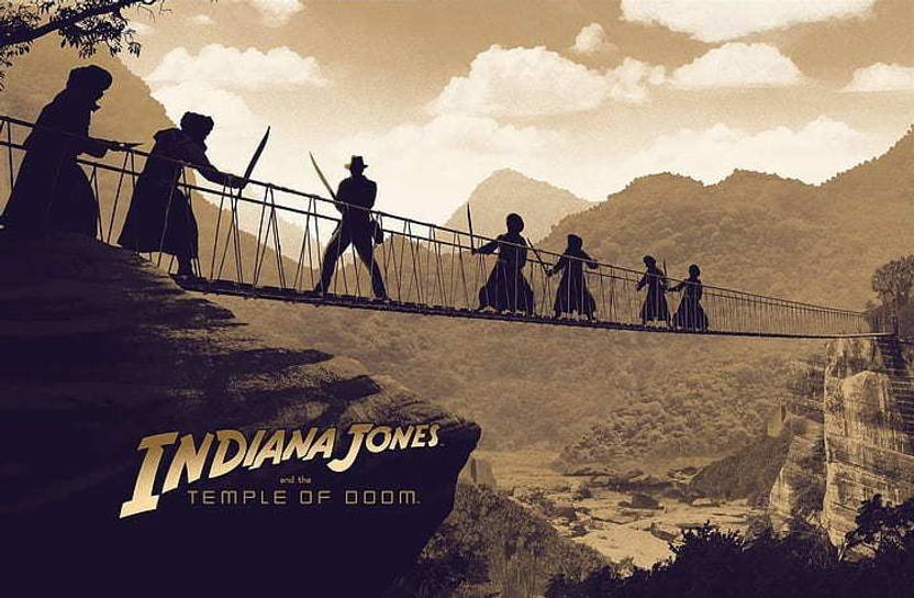 1984 Year Indiana Jones Indiana Jones And The Temple Of Doom Artwork Hd ...