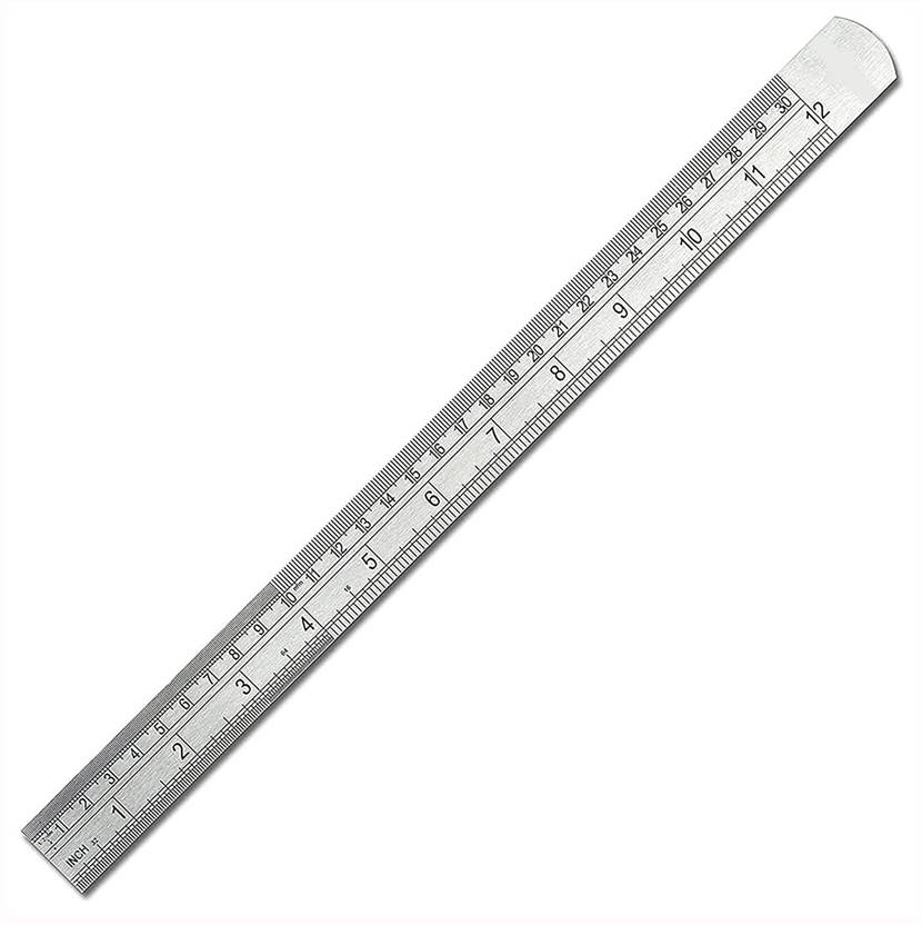 Flipkart.com | IKIS Stainless Steel Ruler 300mm | Permanent Etched ...