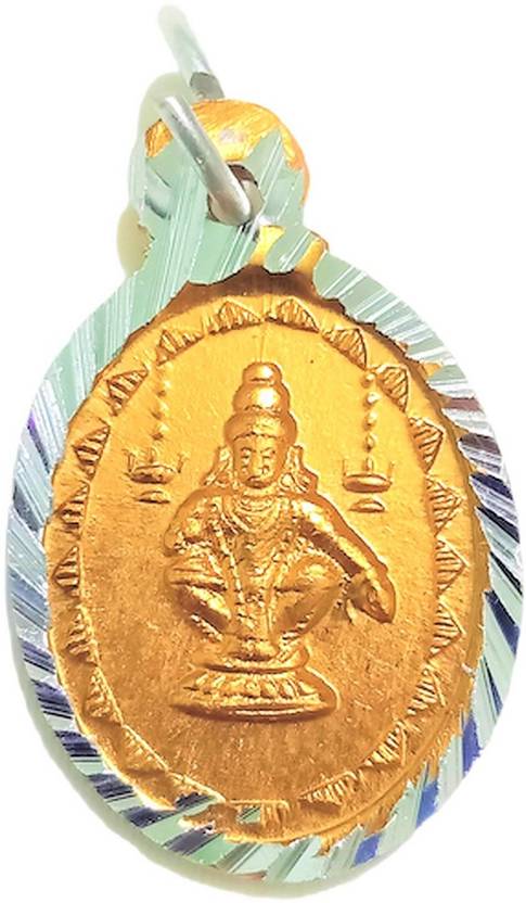 HOIVA Religious Jewellery Shree God Ayyappa Swamy Locket For Men ...