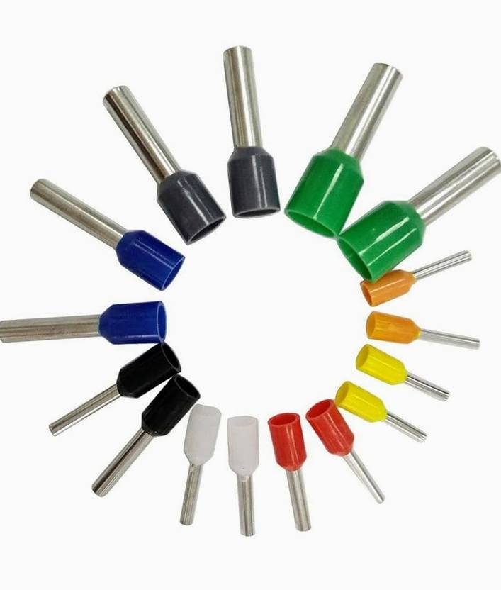 GREENARTZ 100pc Wire Ferrule 1.5sq mm Crimp Connector terminal kit Wire ...