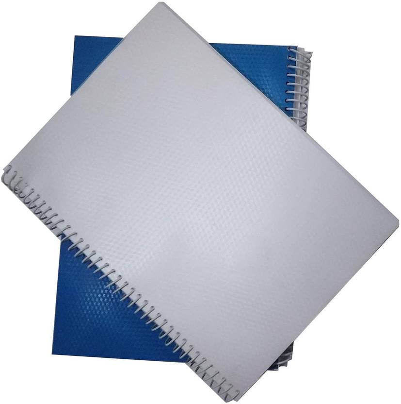 SHARMA BUSINESS Big A4 Size Spiral Notebook White Smooth Pages, 200 ...