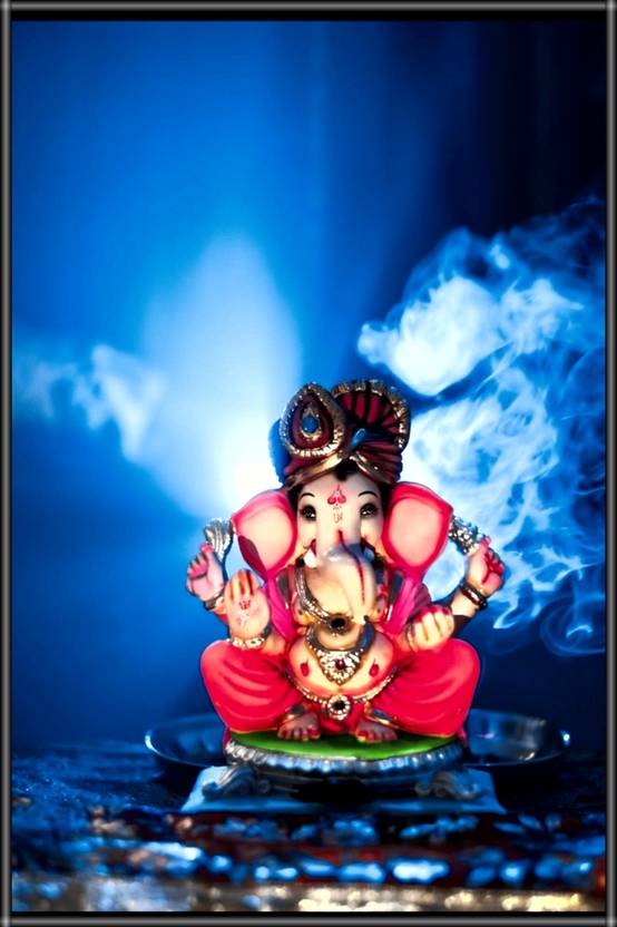 Religious Wall Poster|Shree Ganesha Ji |Ganpati Bappa Wall Poster ...