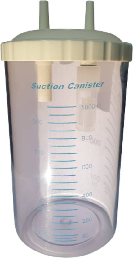 OLEX Suction Jar of 1000 ml for Suction Machine Jar Respiratory ...