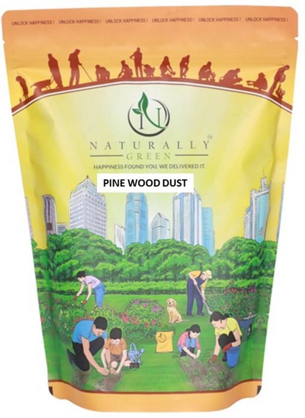Naturally Green pine wood filings and dust 1 kg Potting Mixture Price ...