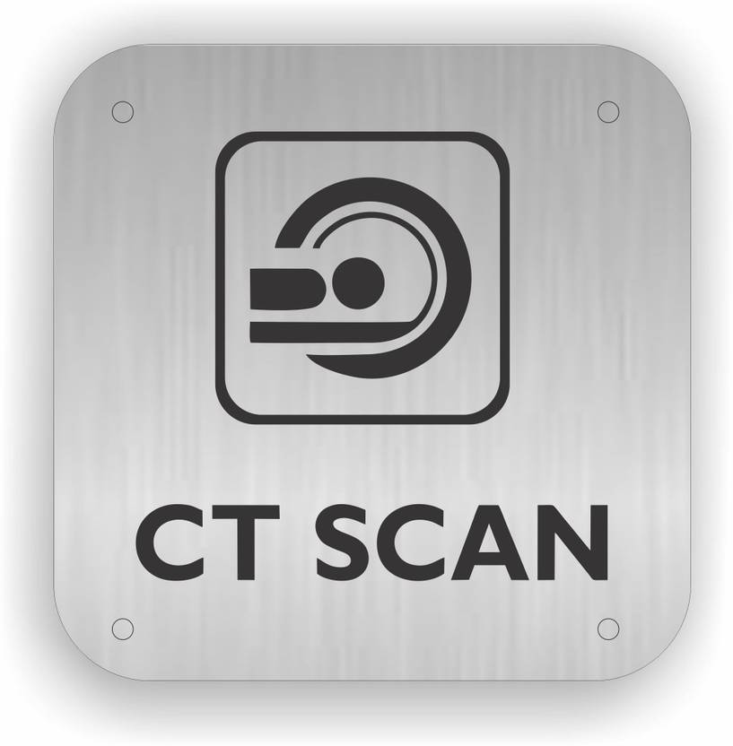 Morpankh CT SCAN stainless steel, medical sign board Emergency Sign ...