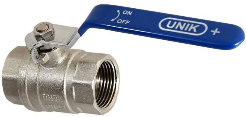Unik Extra Heavy Brass Ball Valve (40 mm) 1.50 inch Ball Valves Price ...