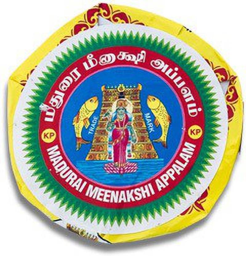 Madurai Meenakshi Traditional Appalam Papad 200g X 2Pcs 400 g Price in ...