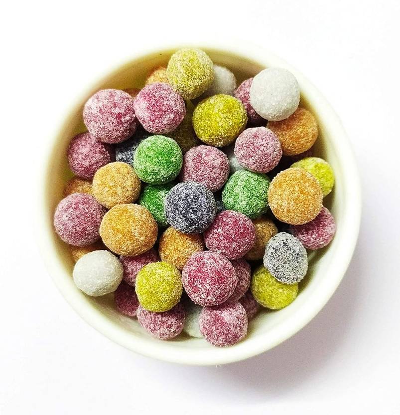 Organic Bites Mix Fruit Churan Toffee- Pineapple, Guava, Imli, Anardana ...