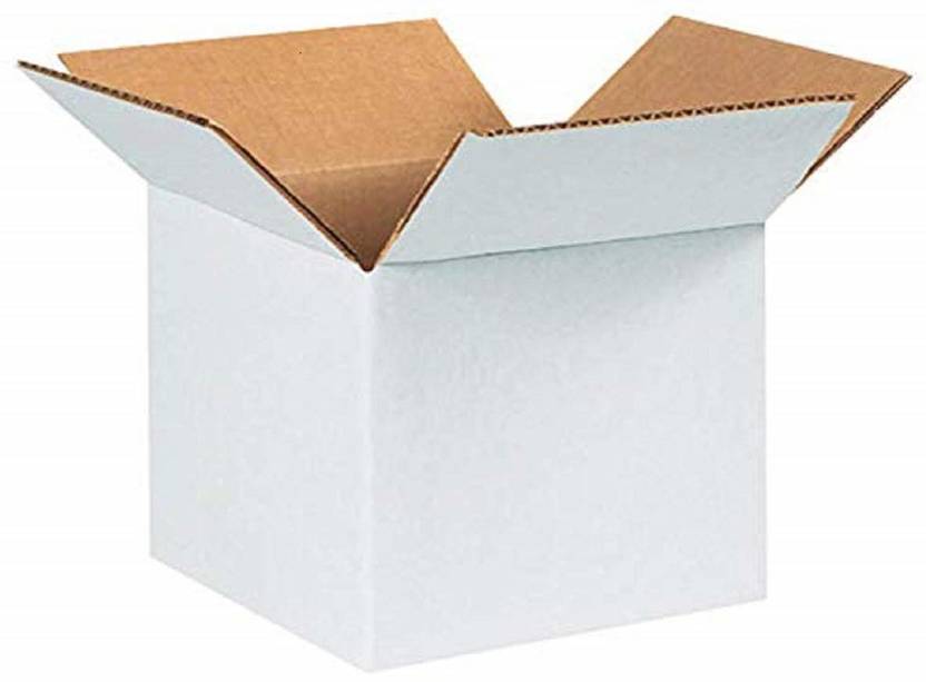 Varda Corrugated Cardboard 5PLY 8X8X5 WHITE BOXES 50 PCS, 5Ply, 50 ...