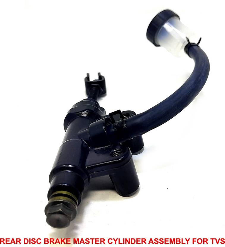 DESIKARTZ Rear Disc Brake Master Cylinder Assembly for TVS Apache RTR ...