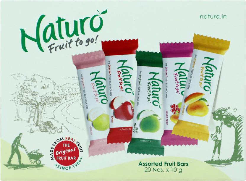 Naturo Fruit Bars Assorted Candy Price in India - Buy Naturo Fruit Bars ...
