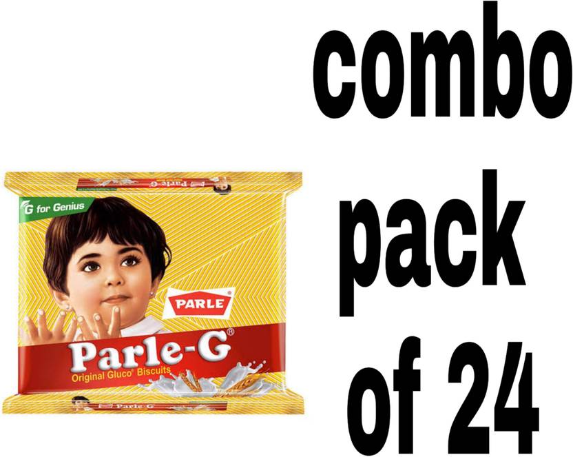 PARLE G glucose biscuit 24 pkt combo pack Plain Price in India - Buy ...