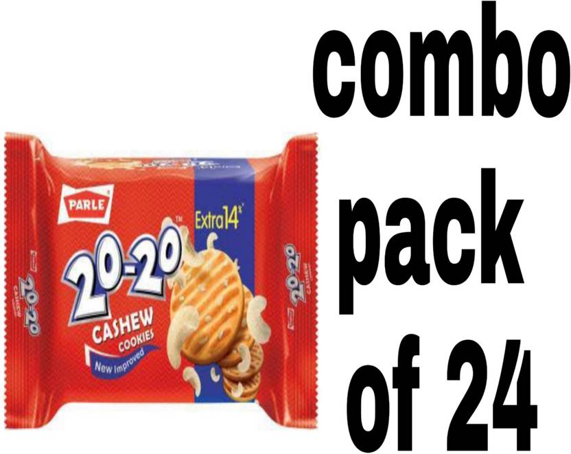 PARLE 20-20 biscuits 12 pkt combo pack Plain Biscuit Price in India ...