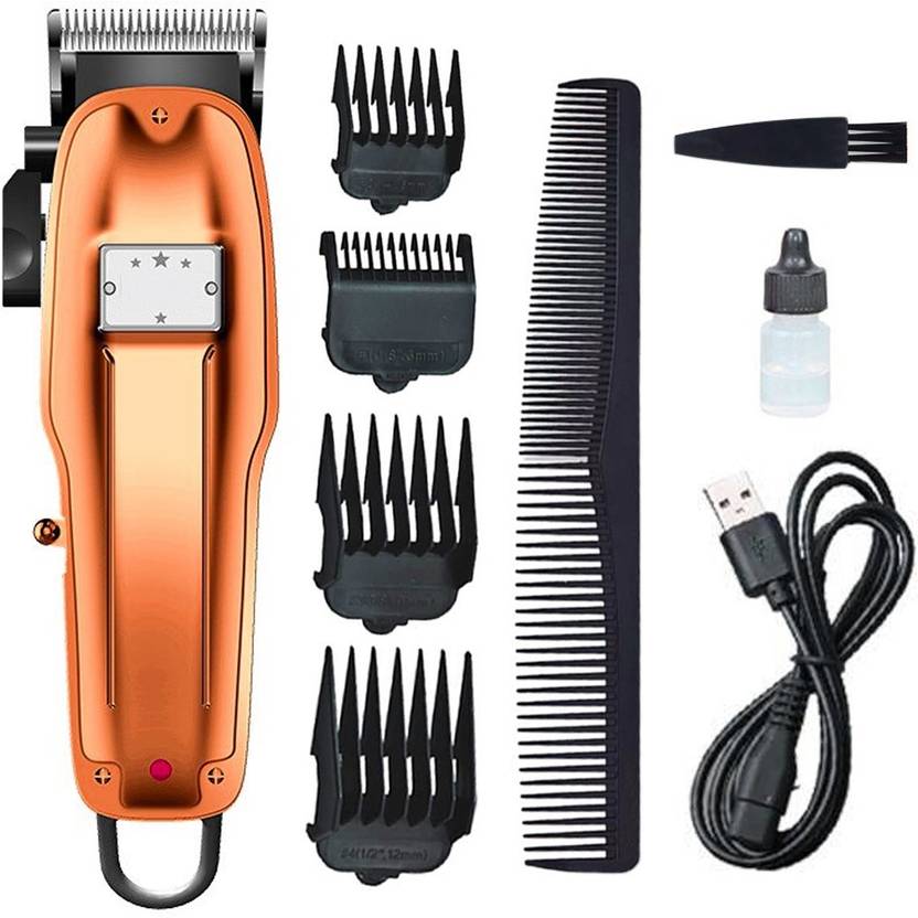 HGYUI Profesional Rechargeable Adjustable Blade Clipper Hair Trimmer ...