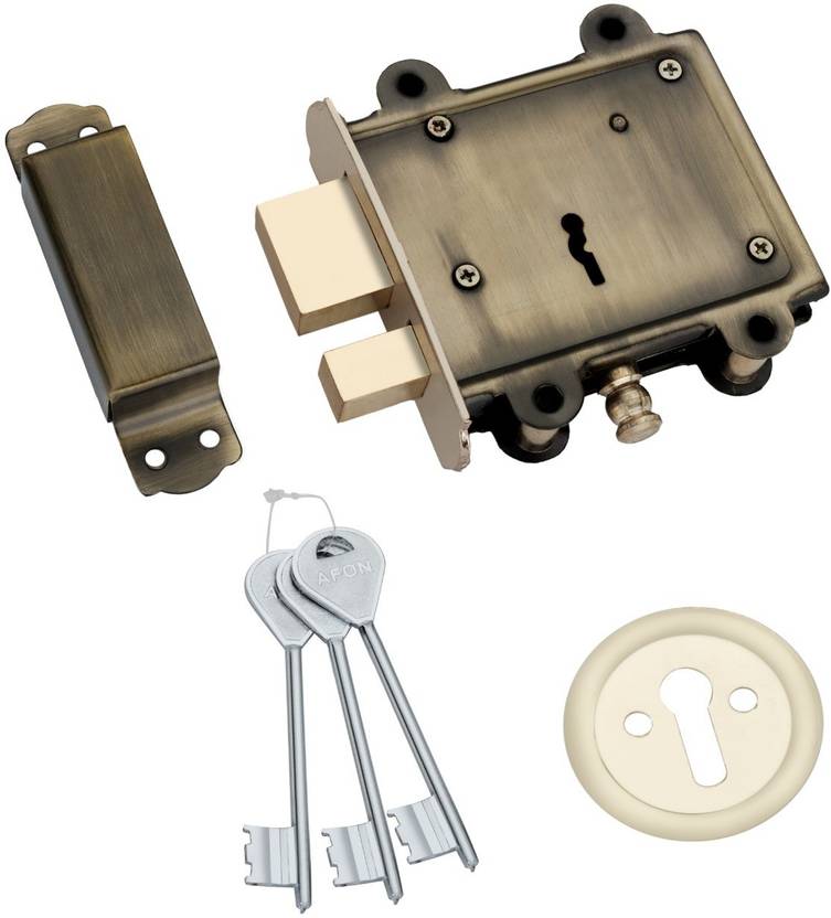Afonlock Main Door Lock with 3 Keys| 8 LEVER | Heavy Deadbolt Lock ...