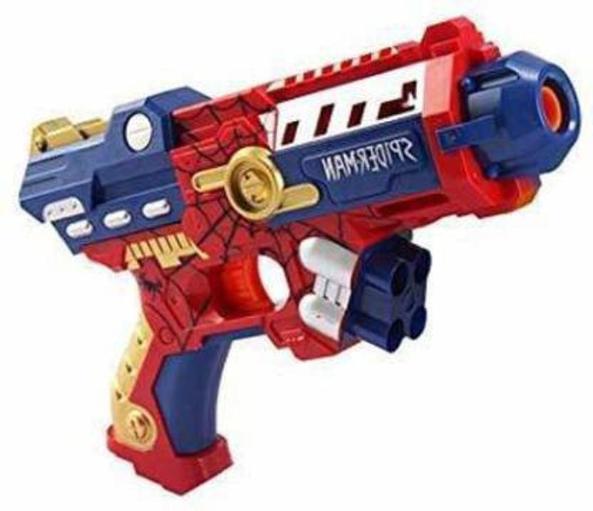 ToyAndJoy Avenger Infinity War Soft Bullet Launcher Blaster Gun for ...
