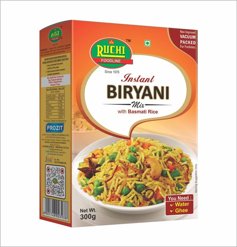 RUCHI INSTANT BIRYANI MIX 300 g Price in India - Buy RUCHI INSTANT ...