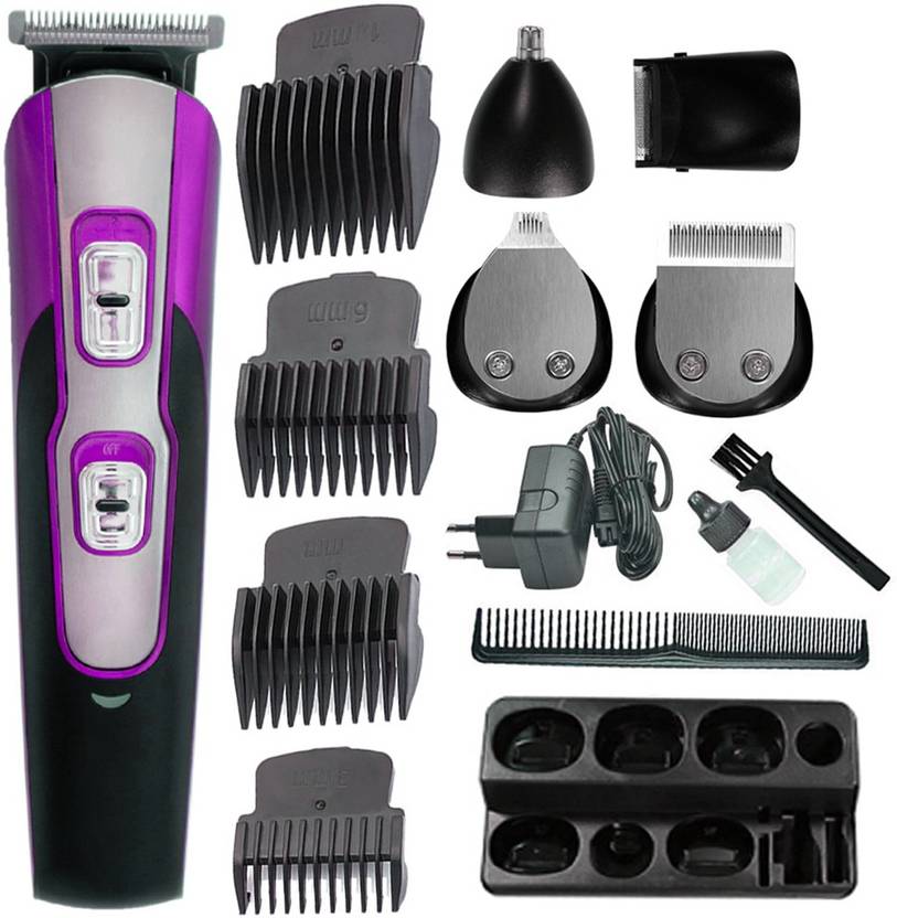 HYUG Professional 10 In 1 Rechargeable Hair Trimmer Runtime 60 min ...