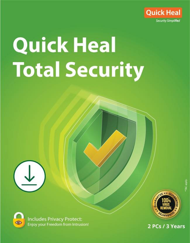 Quickheal Total Security 2 User 3 Years (Email Delivery - No CD) - Buy ...
