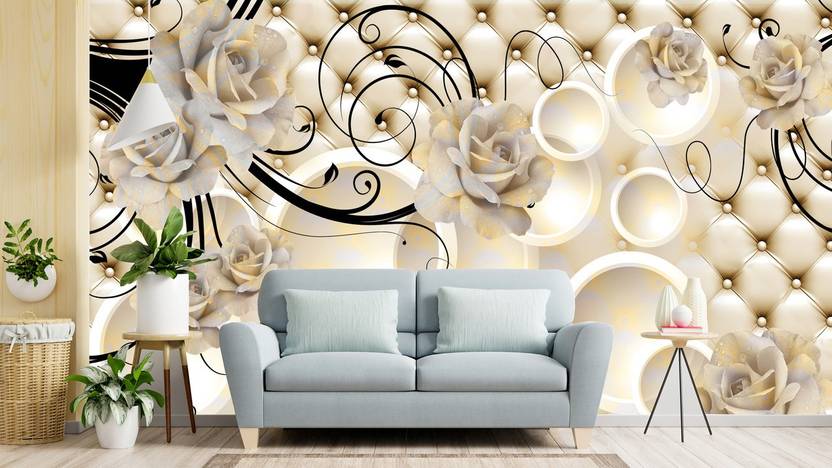 Decor World 245 cm x 40 cm Waterproof Decorative Vinyl Wallpaper Price ...