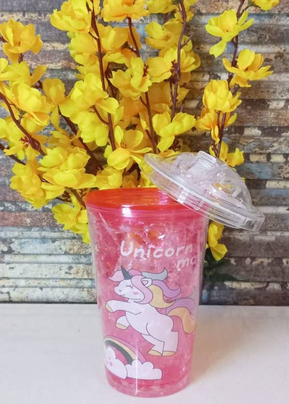 Gantavya Attractive Unicorn Magic Sippers/Sipper for Girls, Sippy Glass ...