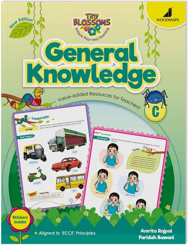 General Knowledge C| EVS Book with STICKERS for UKG | Ages 4-5 ...