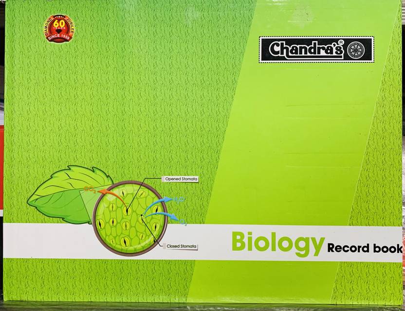 chandras practial record book Regular Notebook unruled 160 Pages Price ...