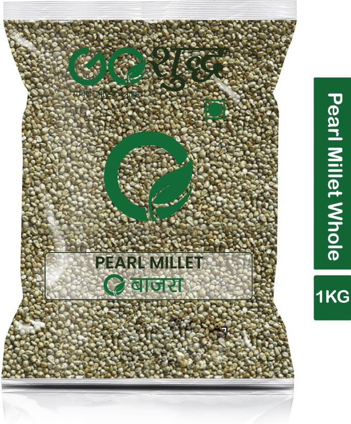 Goshudh Premium Quality Bajra Sabut (Pearl Millet Whole Grain)-1Kg ...