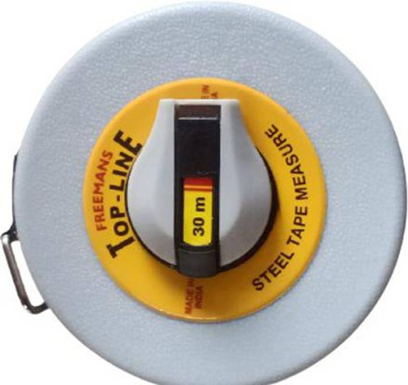 FREEMANS Steel tape 30 mtr Measurement Tape Price in India - Buy ...