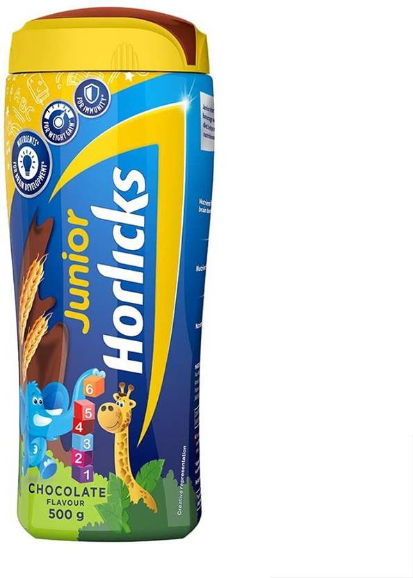 HORLICKS JUNIOR CHOCOLATE FLAVOUR 500 GM JAR Price in India - Buy ...