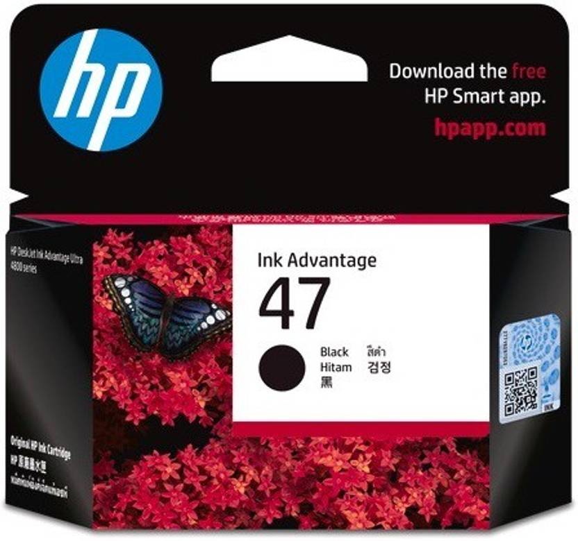 HP 47 for HP Deskjet 4826 Black Ink Cartridge - HP : Flipkart.com