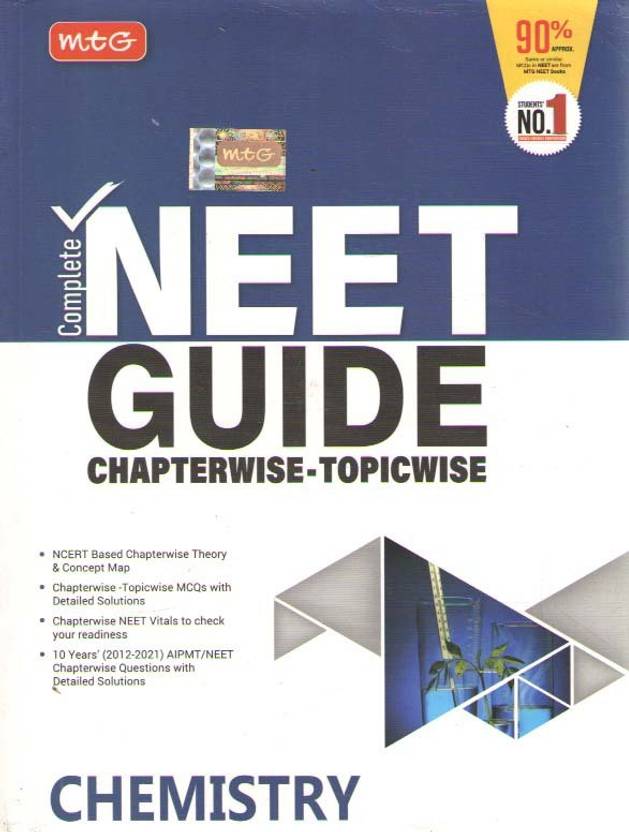 Mtg Complete Neet Guide Chapterwise-Topicwise Chemistry: Buy Mtg ...
