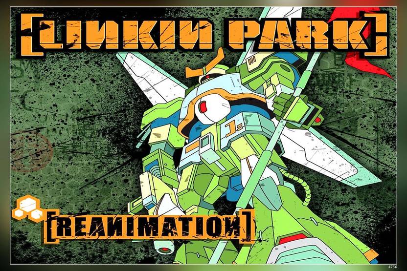 Linkin Park - Reanimation Rare Album Cover Matte Finish Poster Paper ...