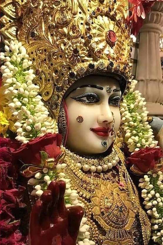 Goddess Meldi Maa Religious Waterproof Vinyl Sticker Poster || (24 inch ...