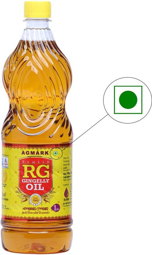 RG Gingelly Oil | Nallenna/ Ellanna | Combo pack of 2 | 500 ML*2 ...