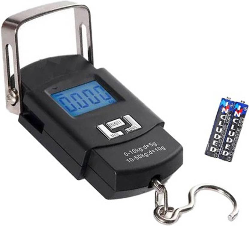 Gadget Hero's 50Kg Portable Hanging Luggage Weight Machine Digital for ...