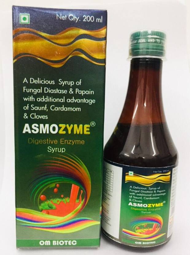 ASMOZYME DIGESTIVE ENZYME SYRUP / A DELICIOUS SYRUP OF FUNGAL DIASTASE ...