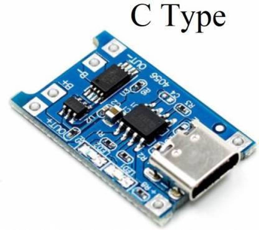 Quadmarq Electronics TP 4056 1A Li-ion lithium Battery Charging Module ...