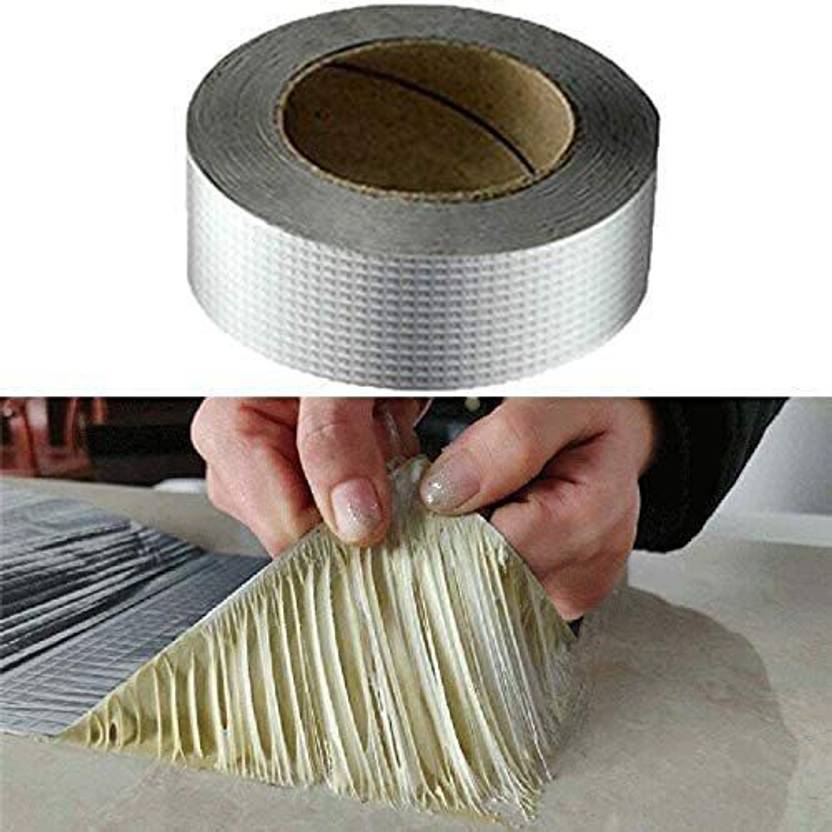 JIG'sMART Super Sticky Aluminum Foil Butyl Rubber Tape Self Adhesive ...