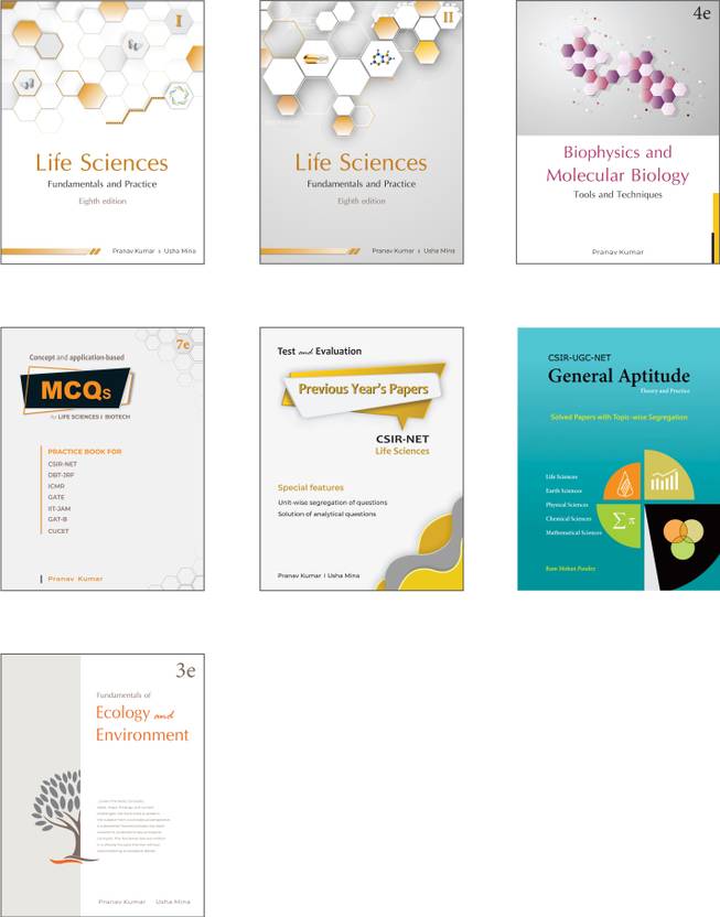 Pathfinder Academy Csir-Jrf-Net Life Sciences Book Combo Set with ...