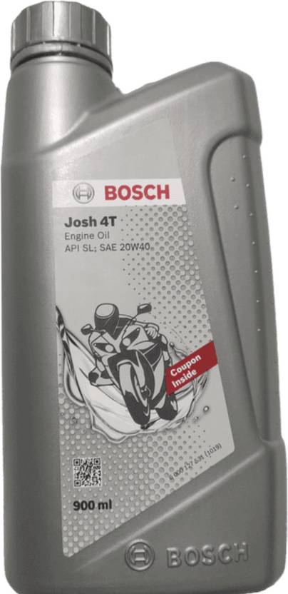 BOSCH F002H20917079 BOSCH JOSH 4T ENGINE OIL 900 ML 20W40 Full ...